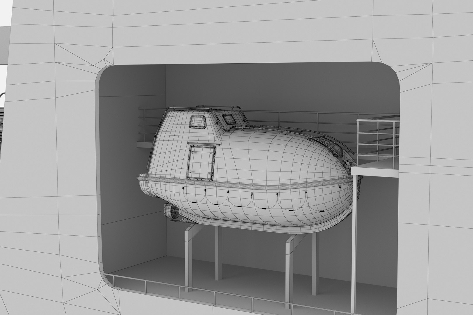 3D Universal tanker supply and salvage vessel 03182 admiral paromov ...