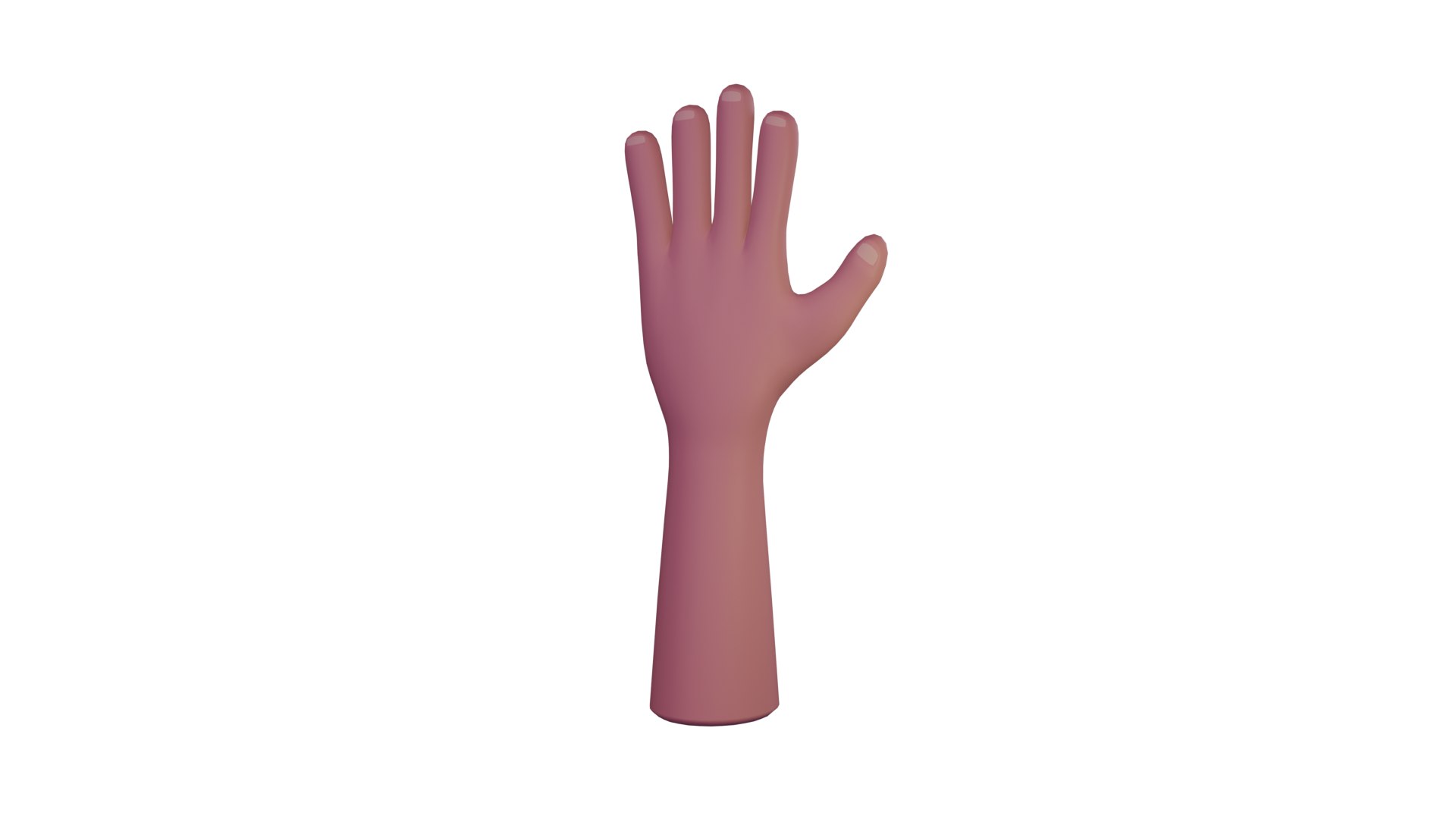 Rigged Cartoon Hand Animation Model - TurboSquid 1712215