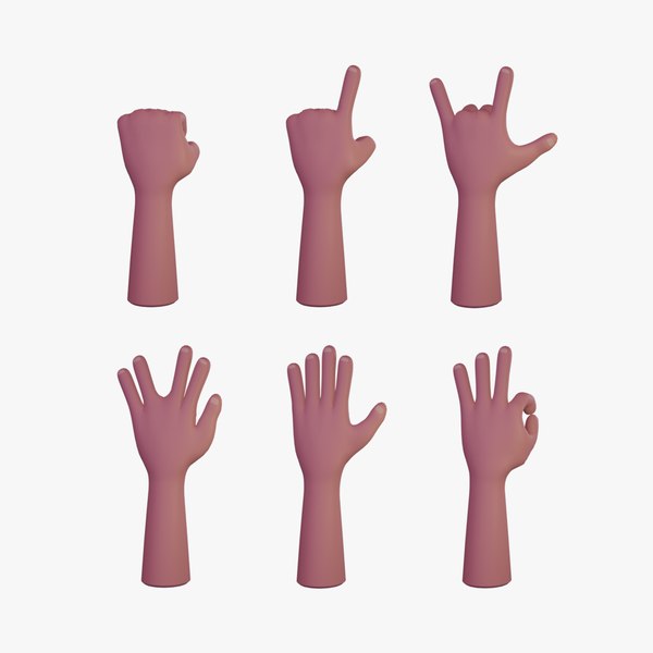 Animated Hand 3D Models for Download | TurboSquid