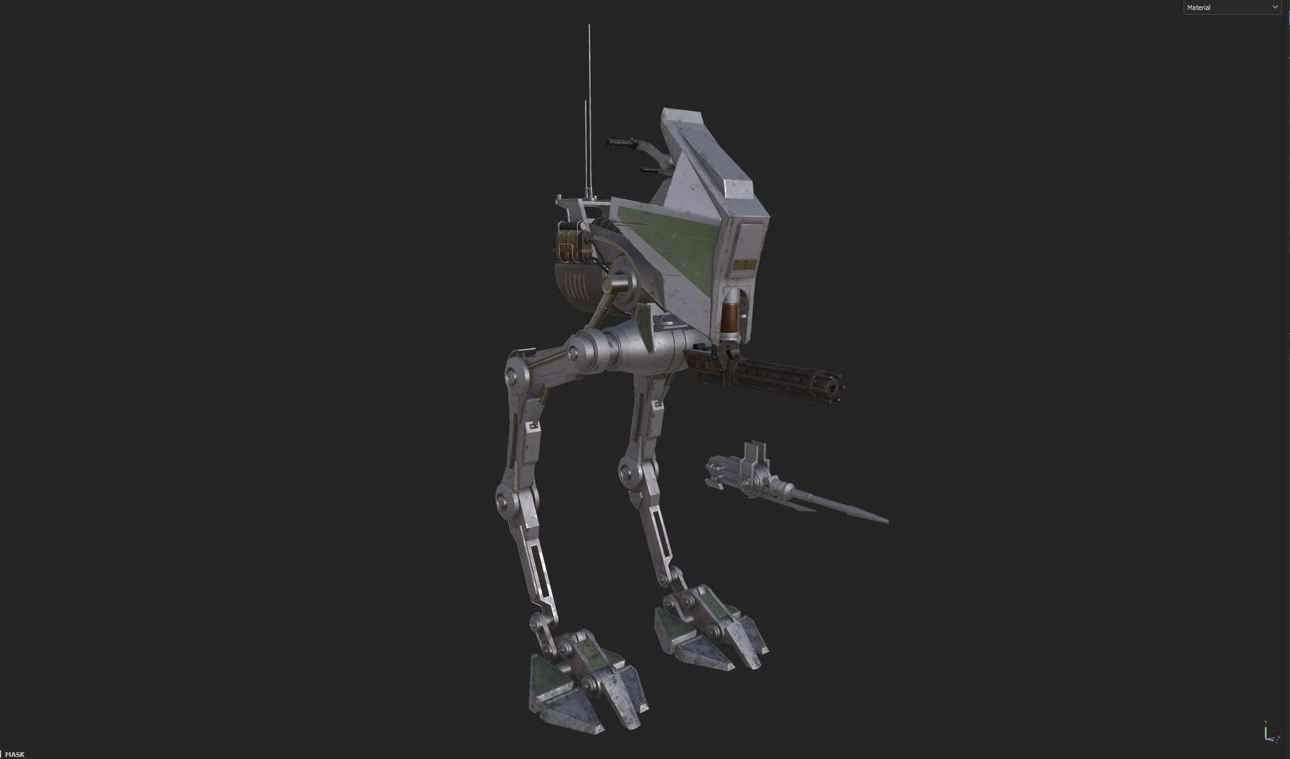 AT-RT Star Wars Vehicle With Animations 3D - TurboSquid 2184131