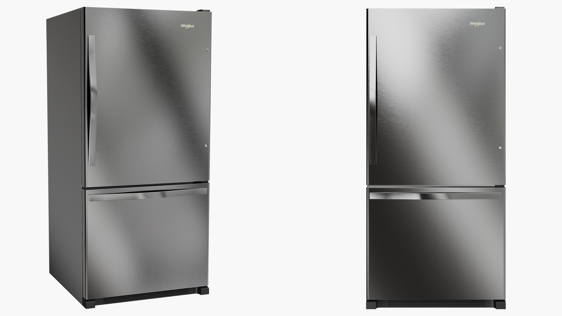 3D Whirlpool Refrigerator Collection - TurboSquid 2115412