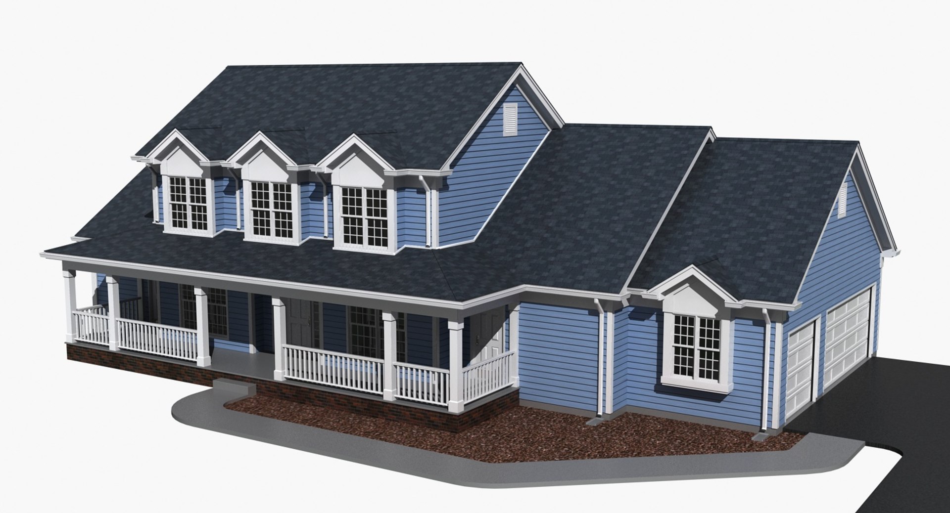 3d Model Story Exterior