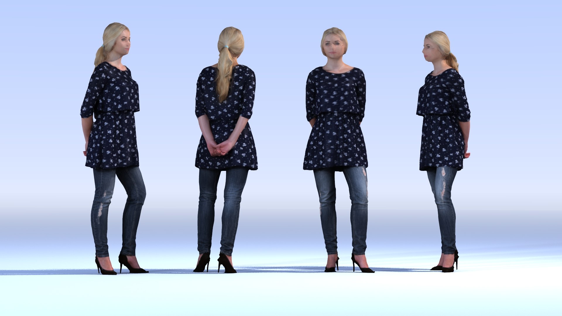 3D Lo-poly People Vol 1 Model - TurboSquid 1156224