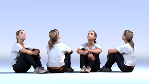 3D lo-poly people vol 1 model - TurboSquid 1156224