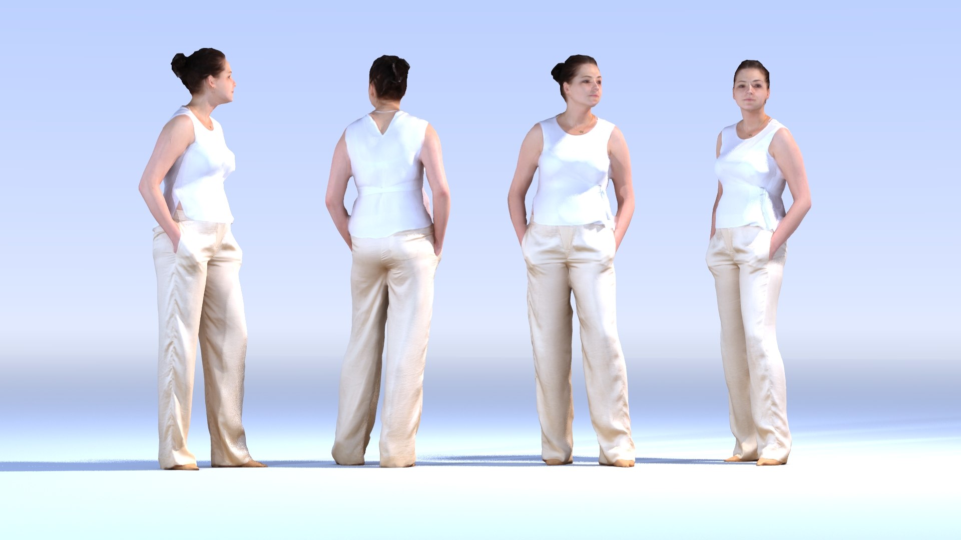 3D Lo-poly People Vol 1 Model - TurboSquid 1156224