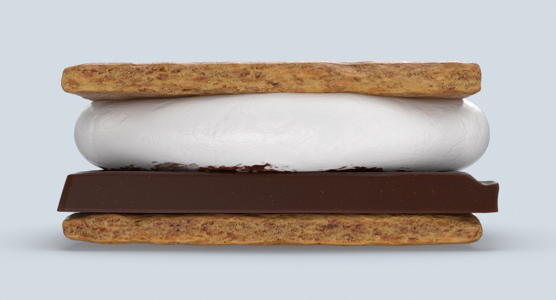 3D S Mores Model - TurboSquid 1338382