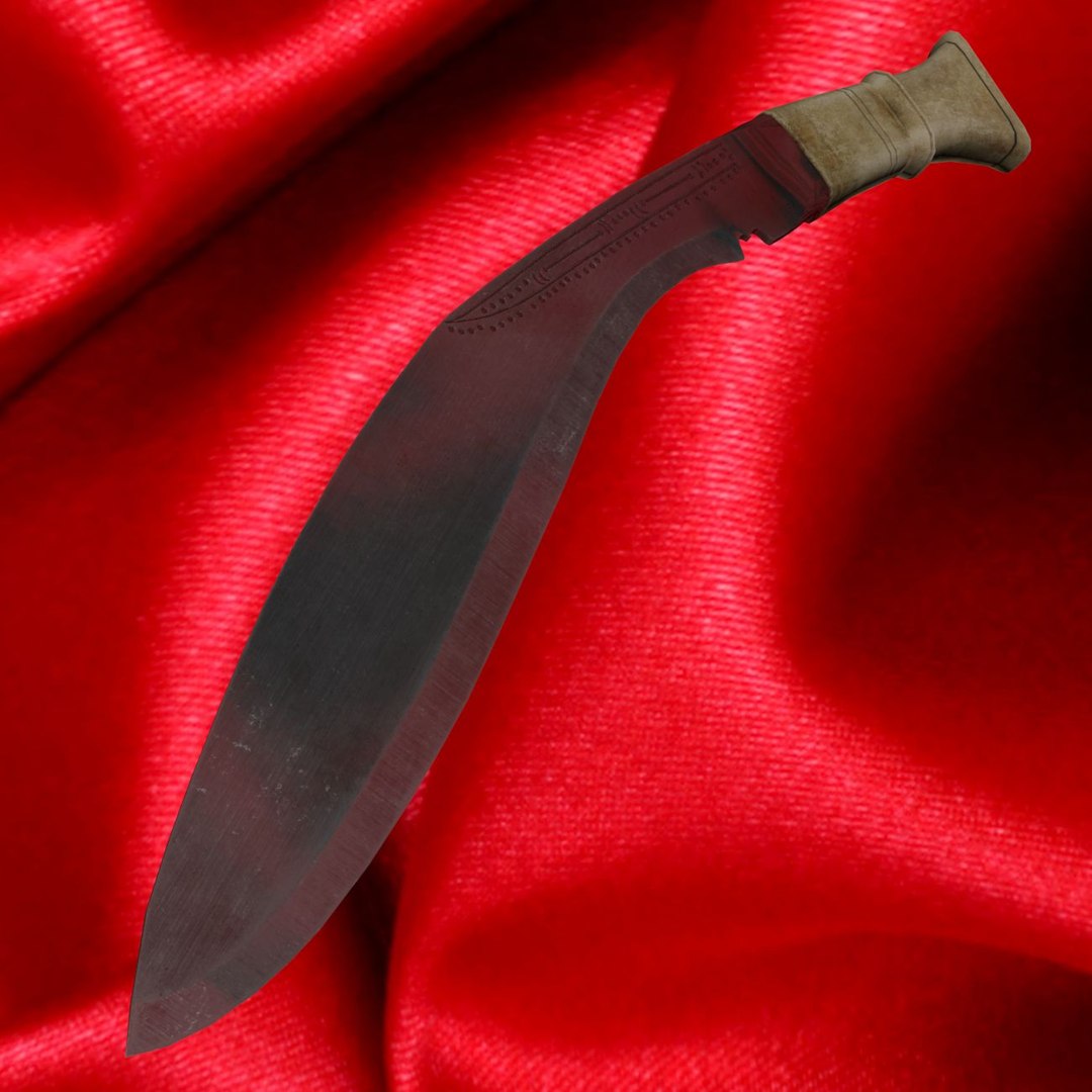 3d Nepalese Regimental Kukri Model