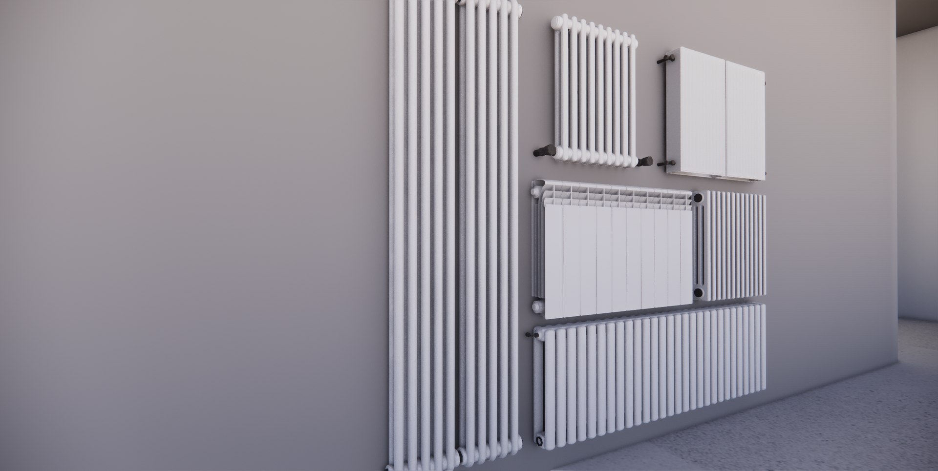 3D Radiator Heater-A4 Model - TurboSquid 2041474