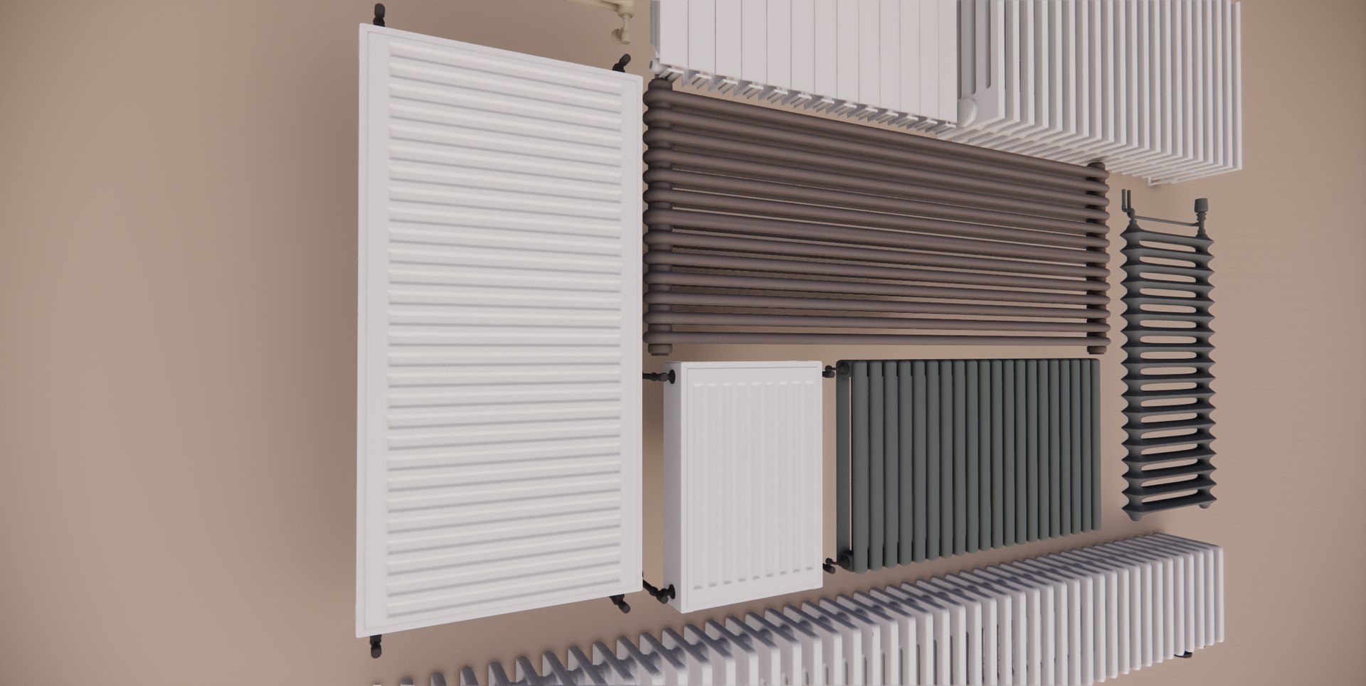 3D Radiator Heater-A4 Model - TurboSquid 2041474