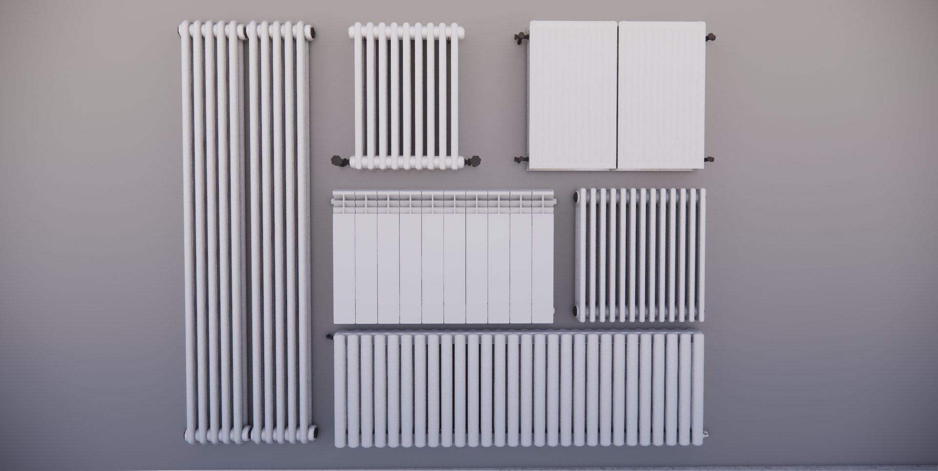 3D Radiator Heater-A4 Model - TurboSquid 2041474