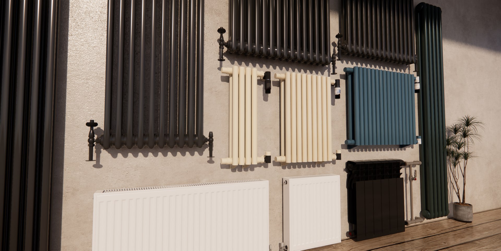 3D Radiator Heater-A4 Model - TurboSquid 2041474