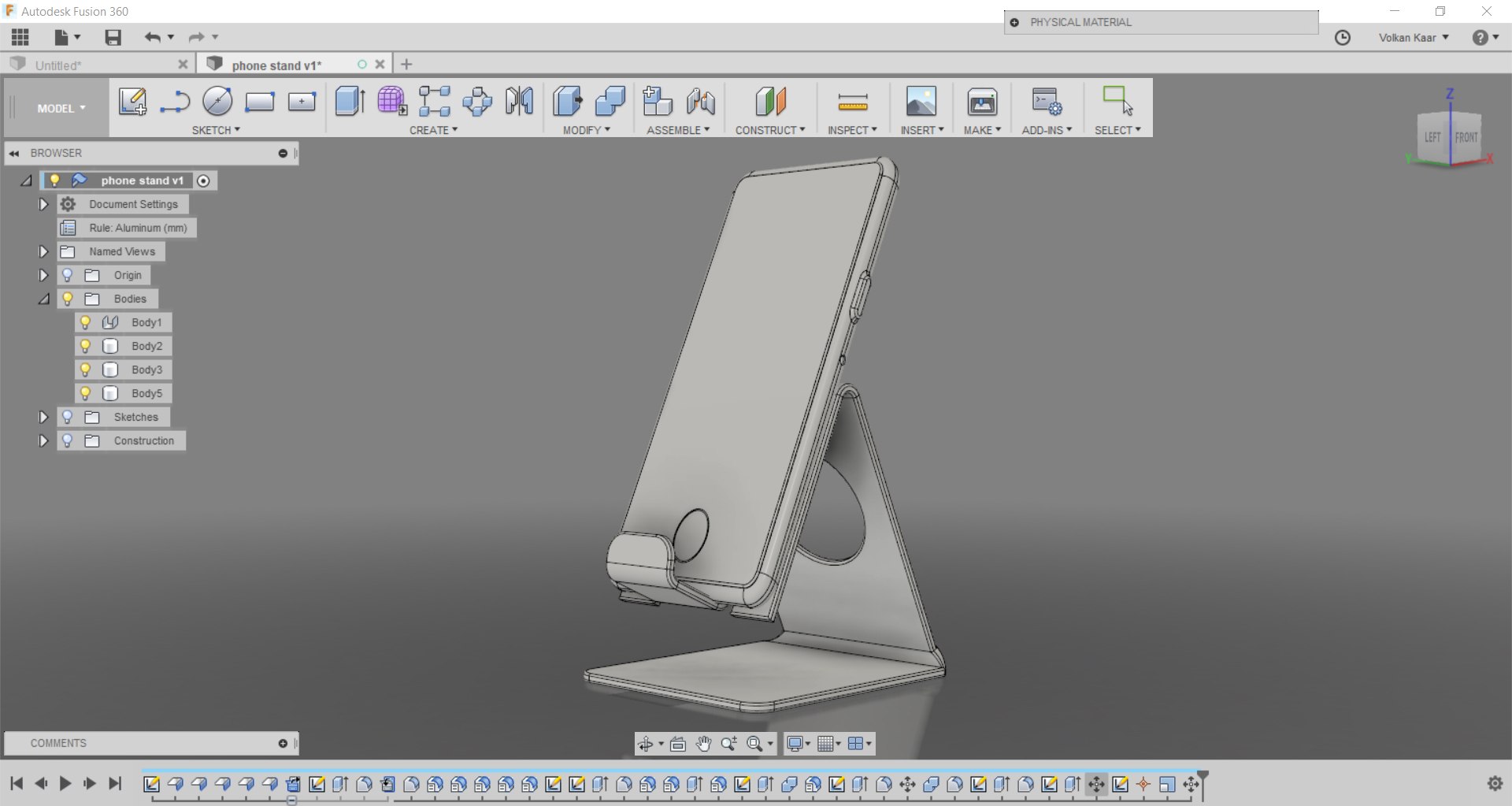 3D Mobile Phone Stand Model - TurboSquid 1257580