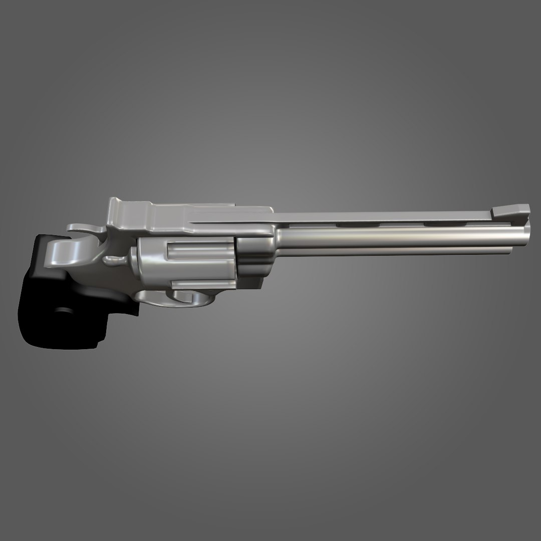 Free Obj Mode 44 Magnum Modern