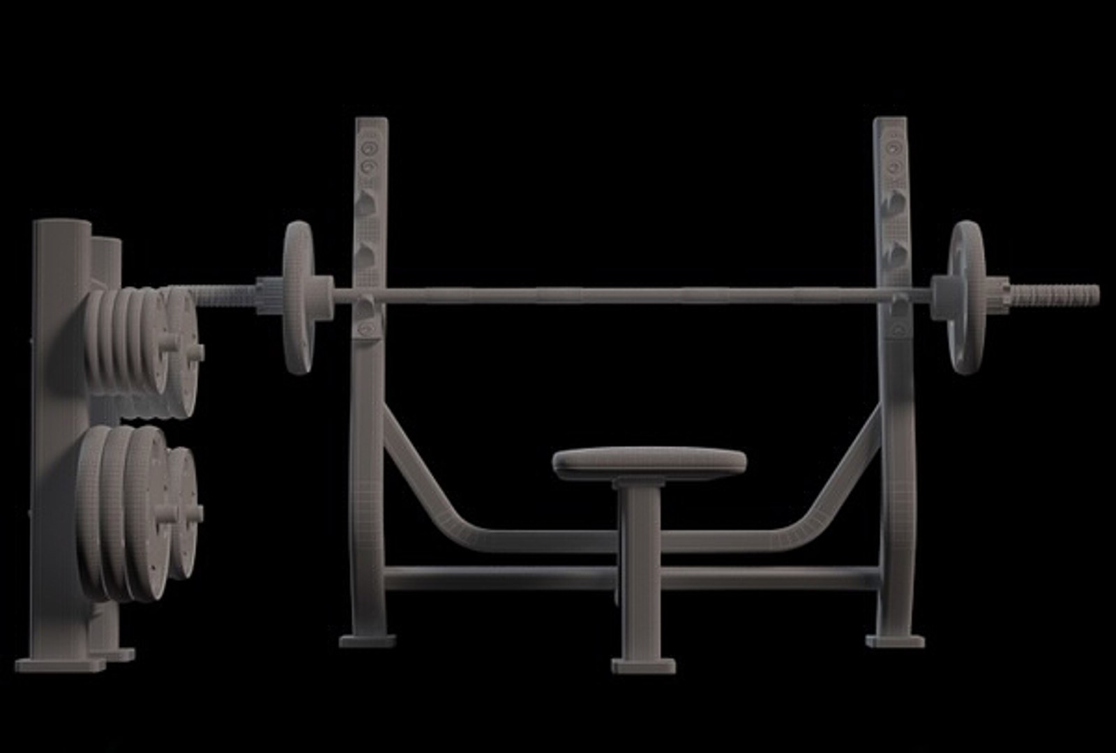 3d Model Exercise Equipment