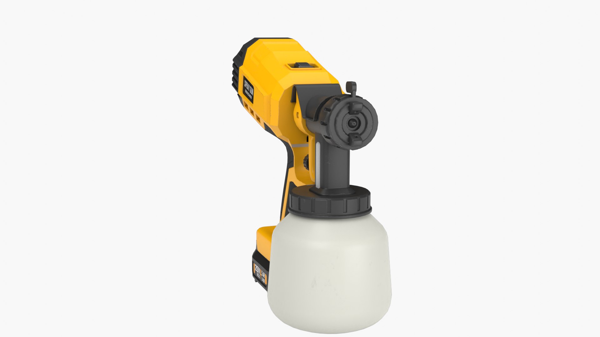 Spray Gun 3D Model - TurboSquid 2257661