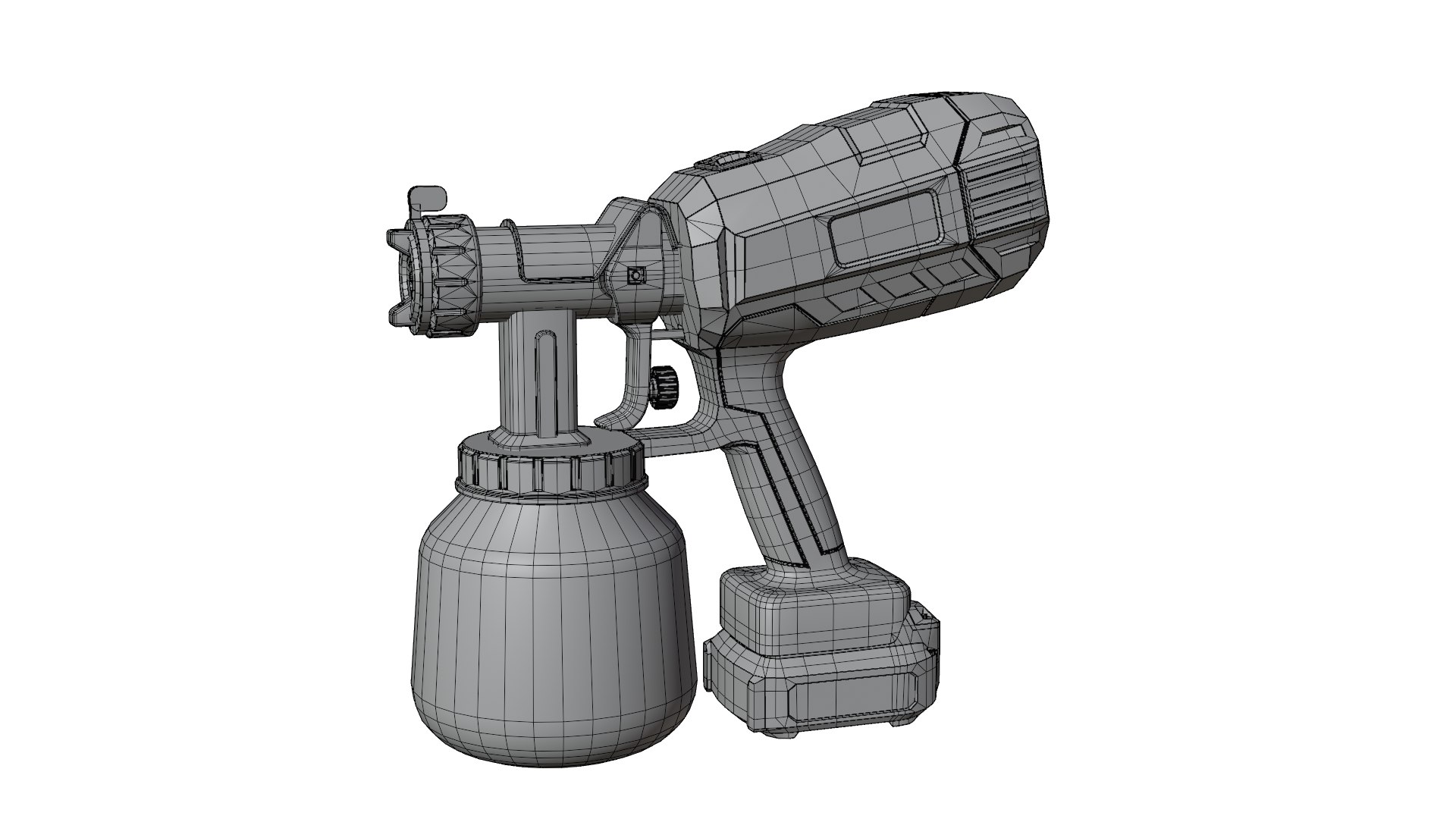 Spray Gun 3D Model - TurboSquid 2257661