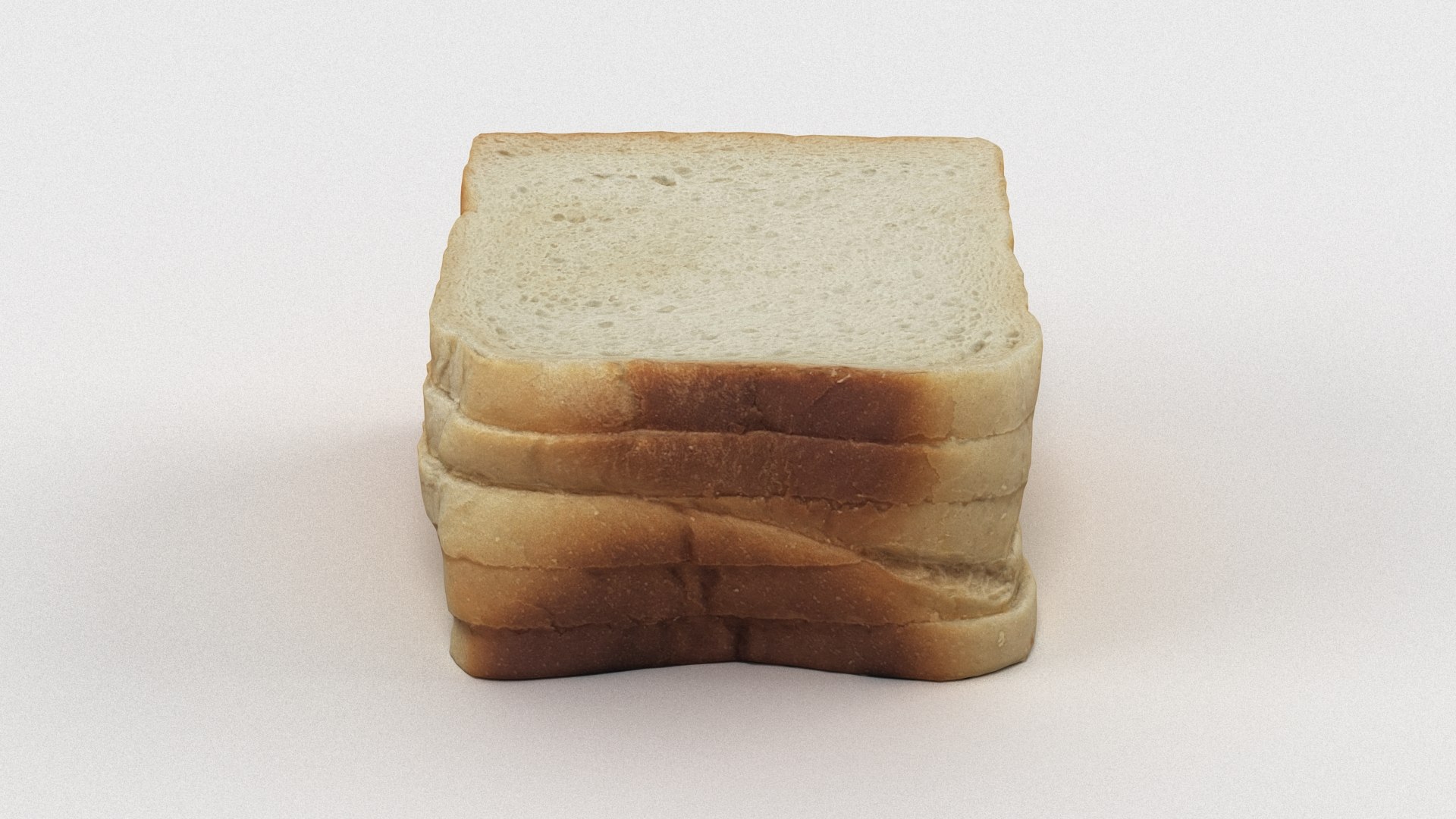 3D Toast Realistic Model - TurboSquid 1429547