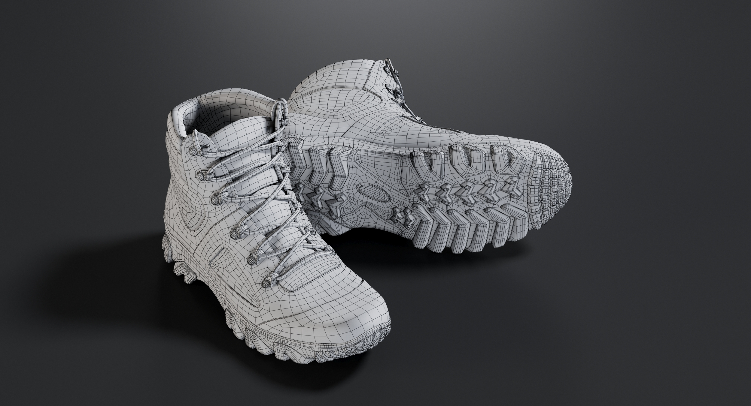 3D realistic boots green model - TurboSquid 1430180