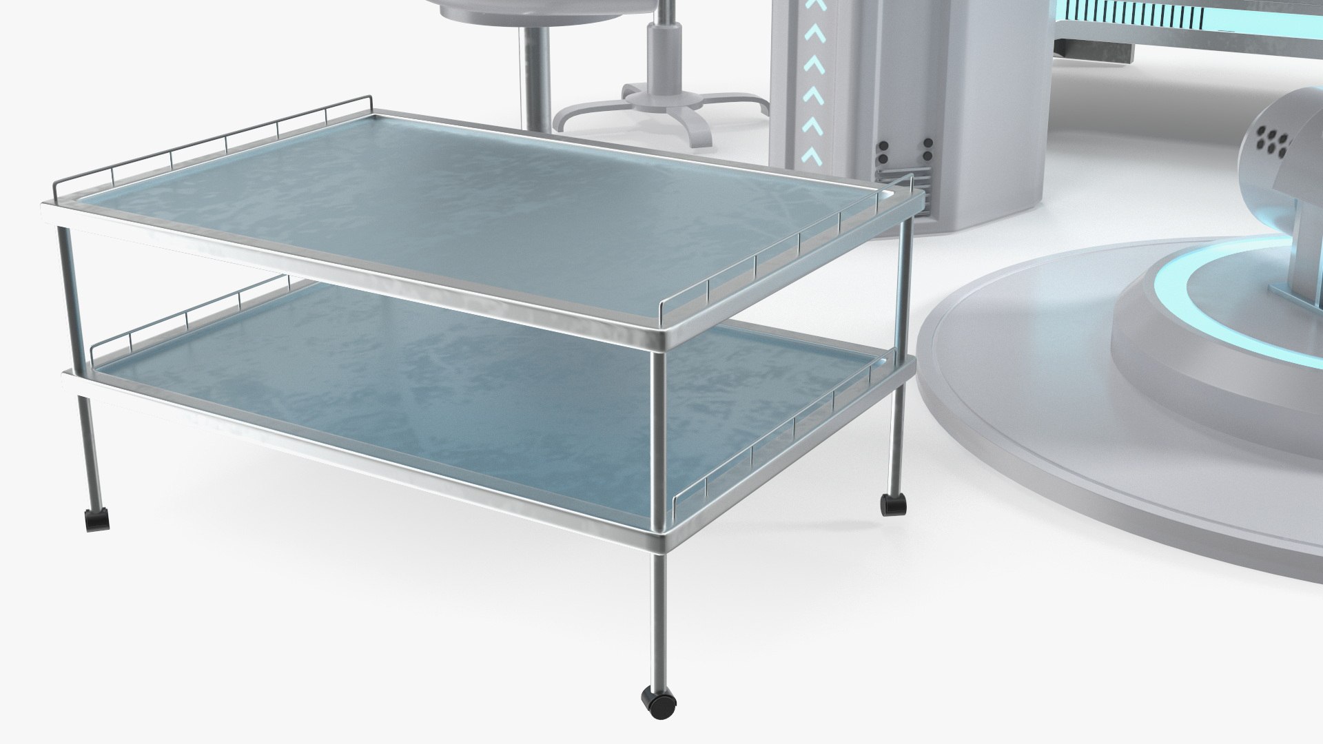 3D Futuristic First Aid Clinic Equipment - TurboSquid 2319818