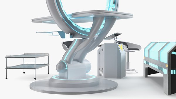 未来急救诊所设备3D模型 - TurboSquid 2319818