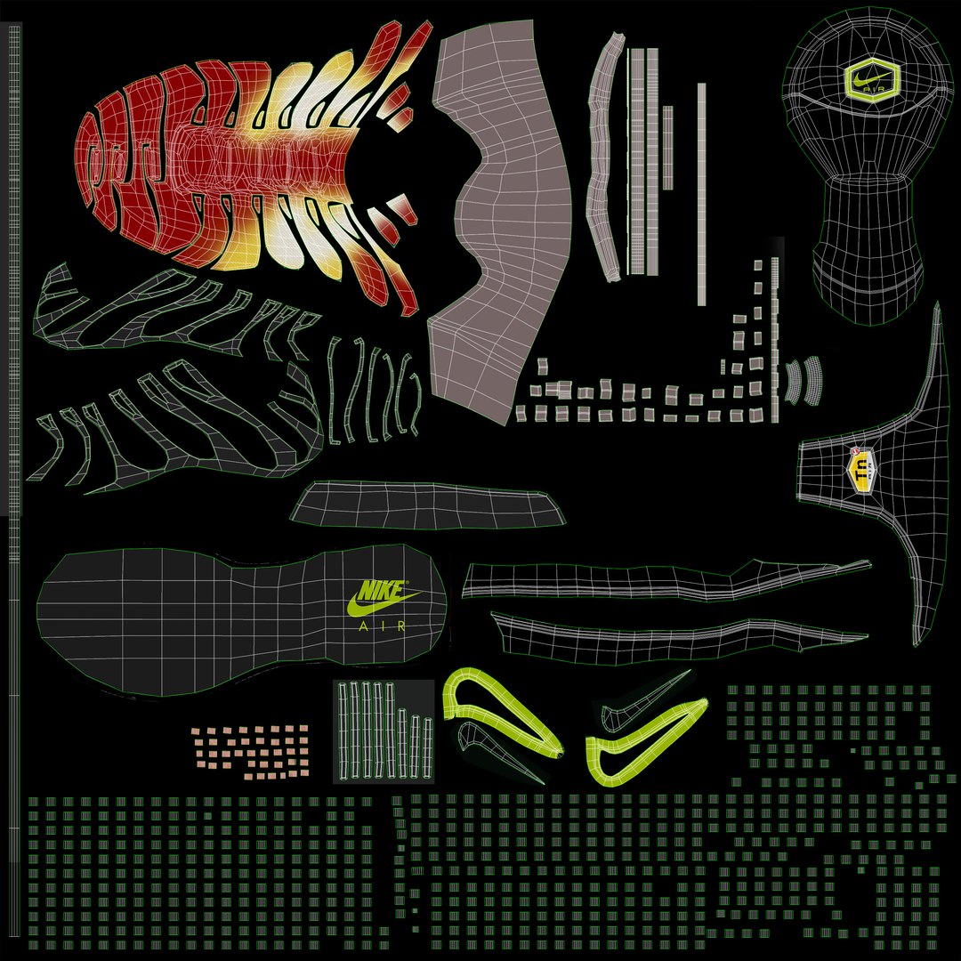 3D Nike Air Max Plus Sneakers - TurboSquid 1916882