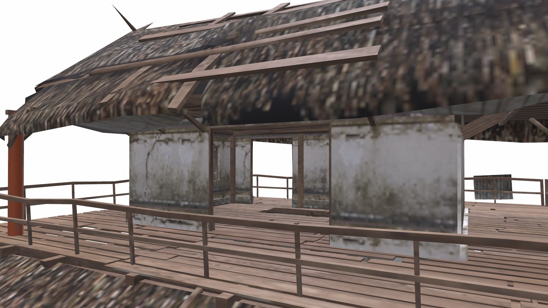 Swamp House Pbr 3D Model - TurboSquid 1565471