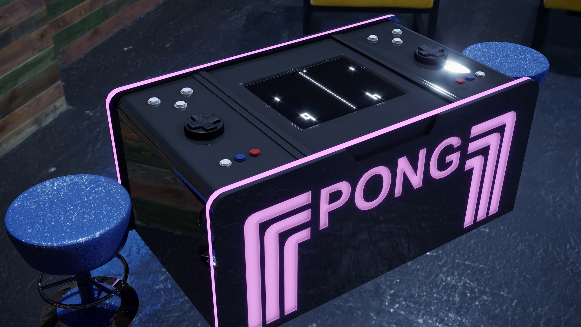 Rendered Arcade 3D Model - TurboSquid 1545245