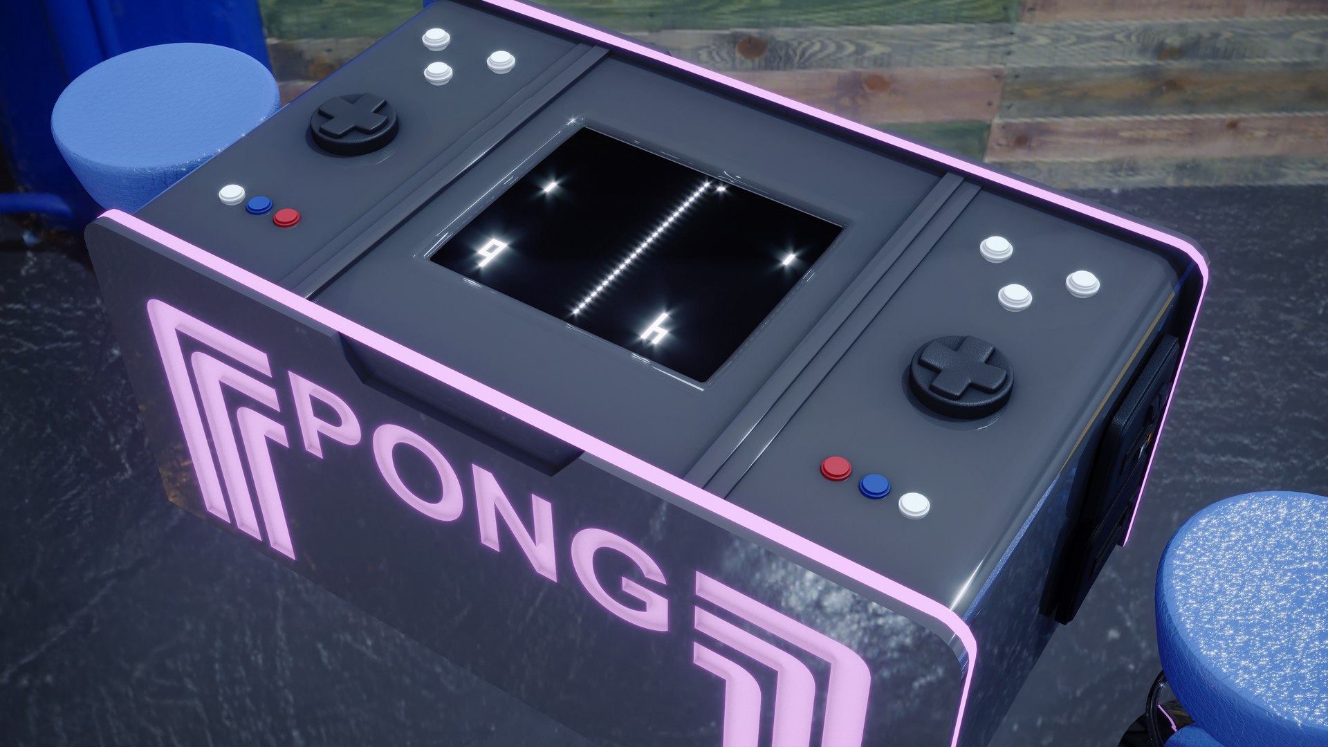 Rendered Arcade 3D Model - TurboSquid 1545245