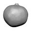 3d Pomegranate Cleaned Retopologized Scan Model