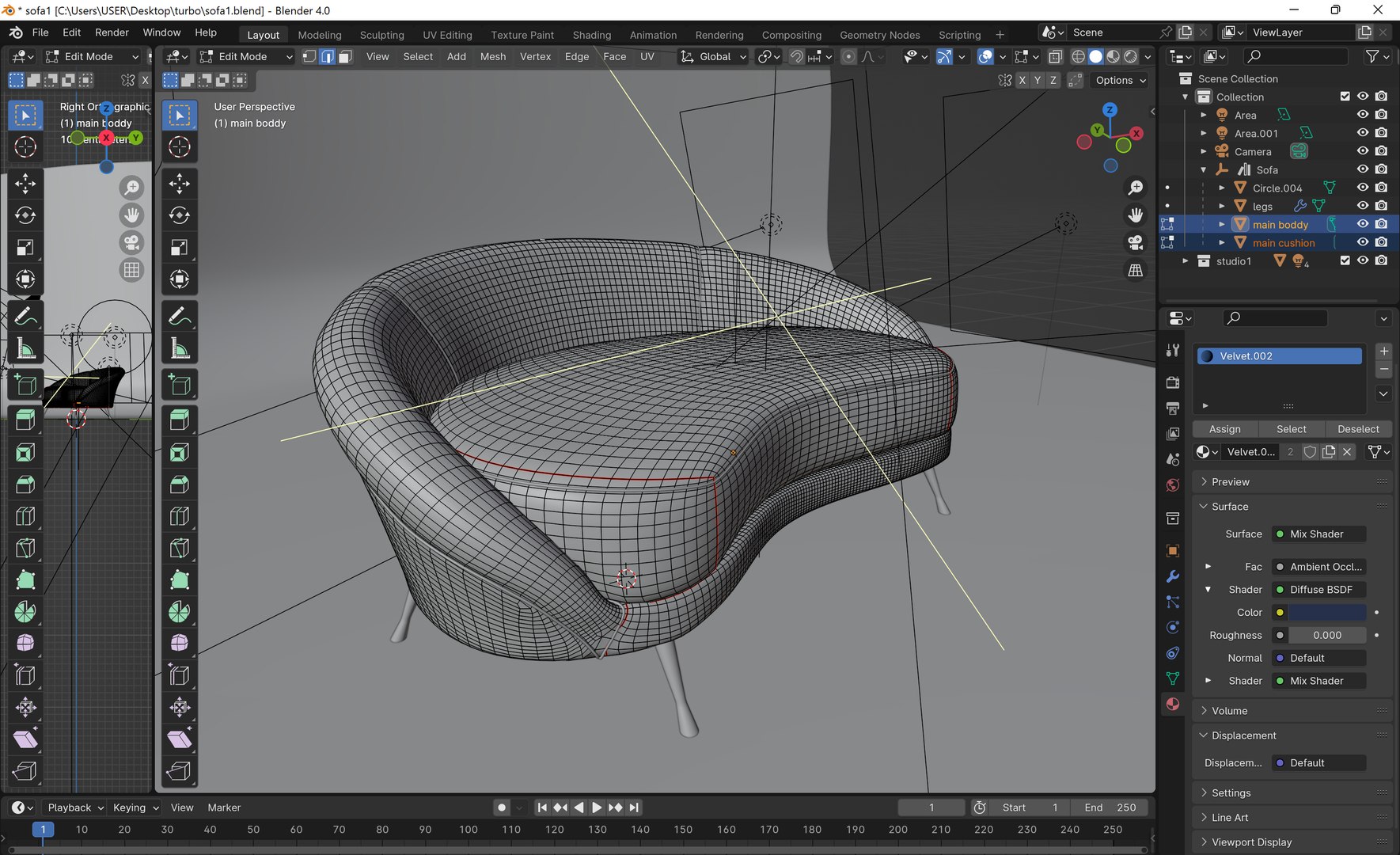 3D Model Sofa - TurboSquid 2160688