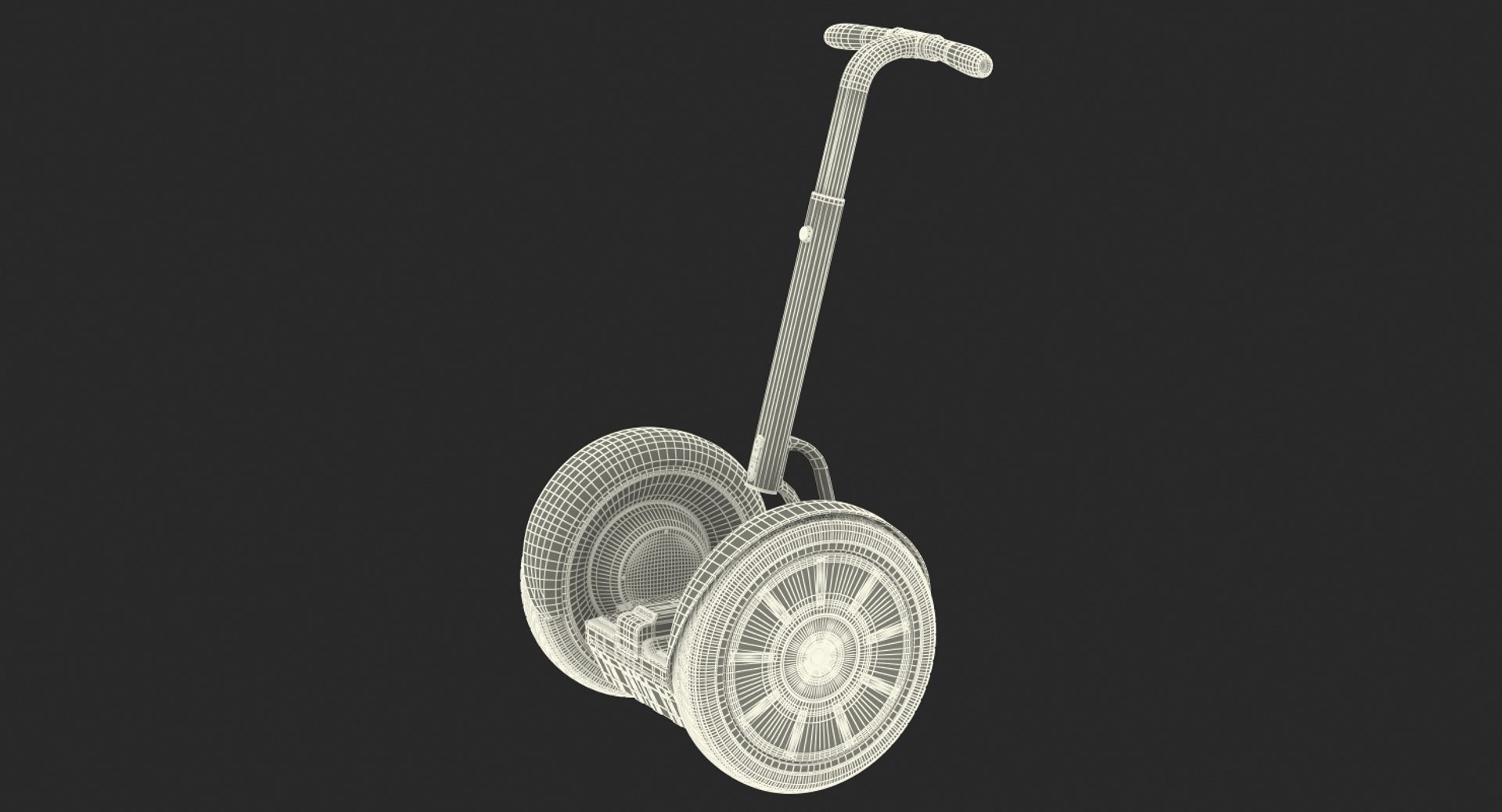 3D segway electric self balance model - TurboSquid 1259875