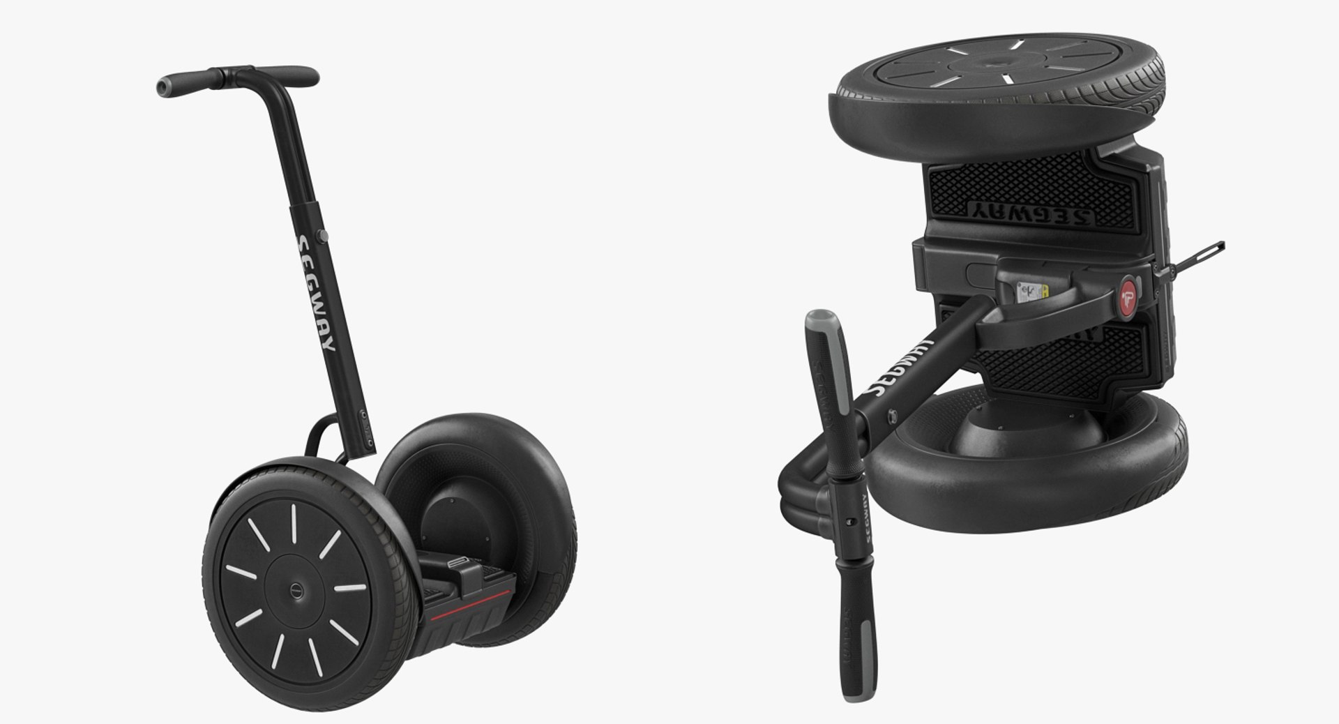 3D segway electric self balance model - TurboSquid 1259875