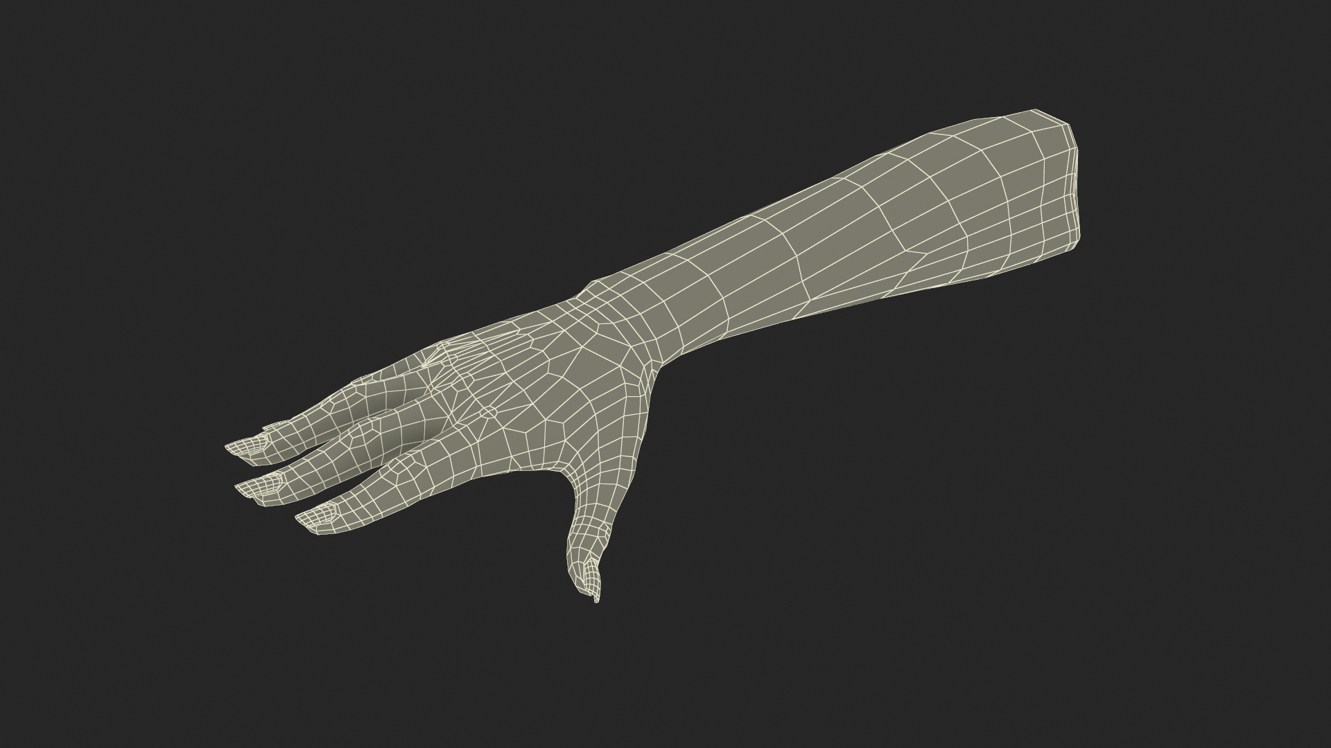 3D Realistic Female Hand Rigged For Maya - TurboSquid 2371782