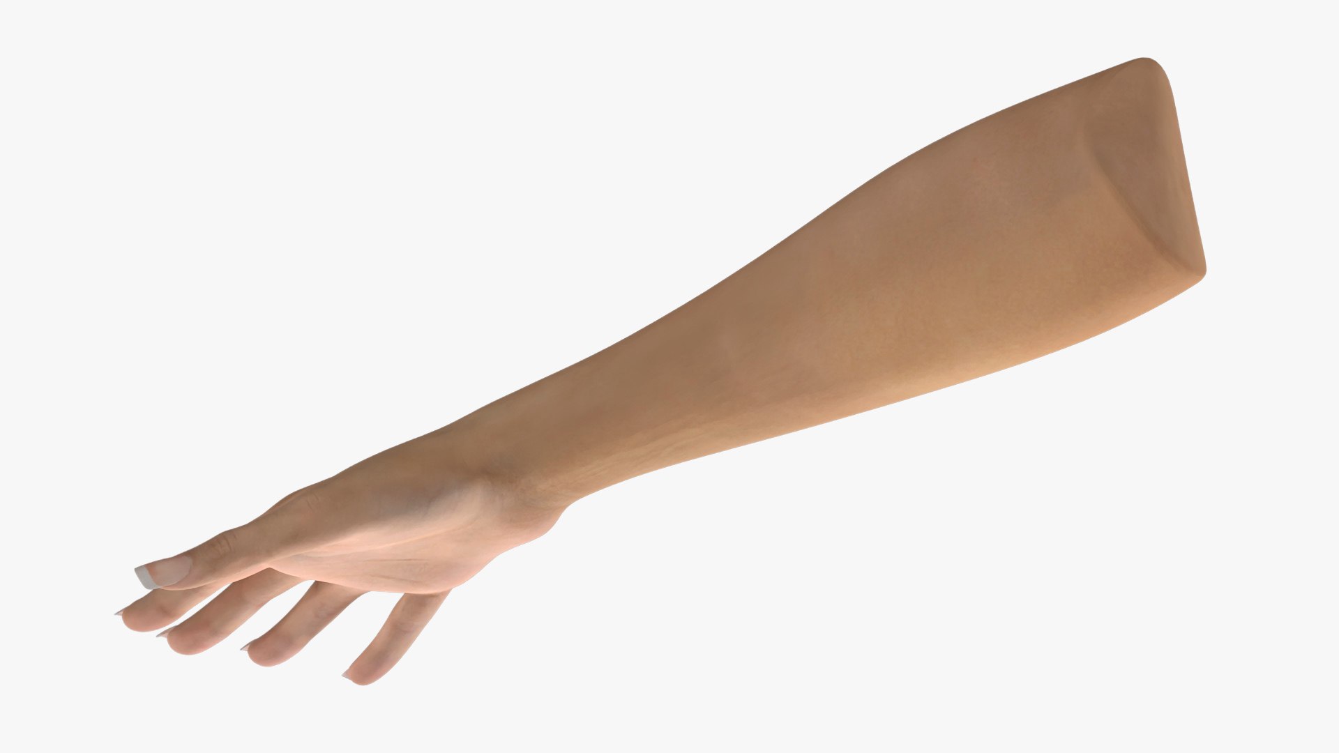 3D Realistic Female Hand Rigged For Maya - TurboSquid 2371782