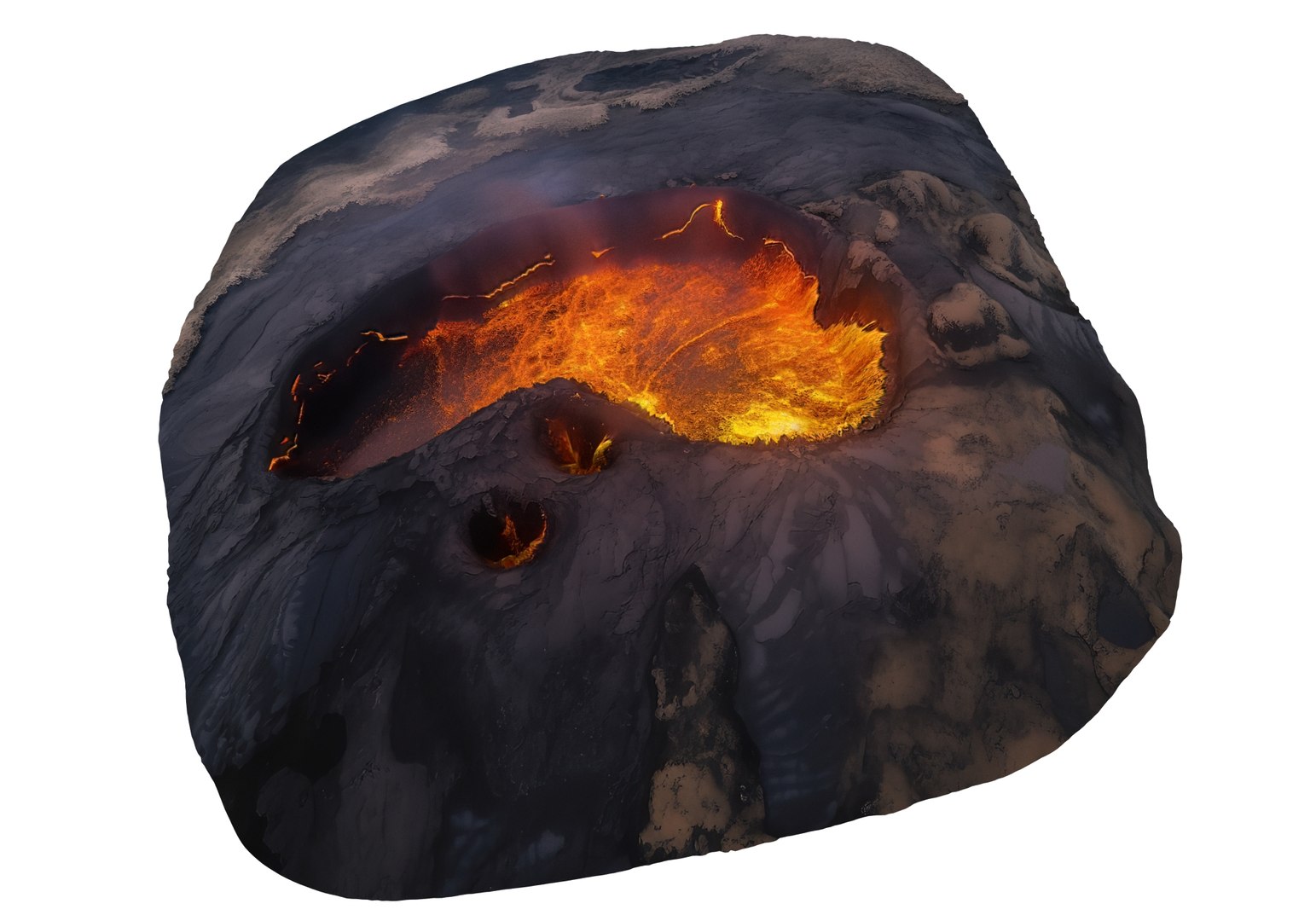 Mega Volcanoes Pack 9 3D Model - TurboSquid 2064639