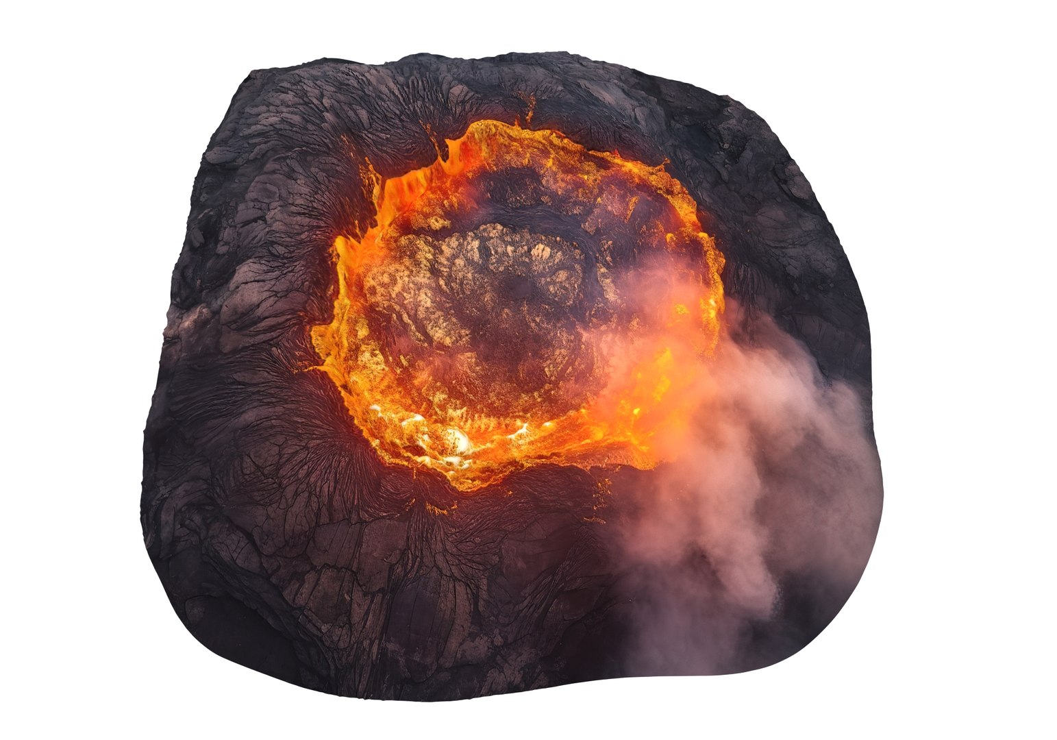 Mega Volcanoes Pack 9 3D Model - TurboSquid 2064639