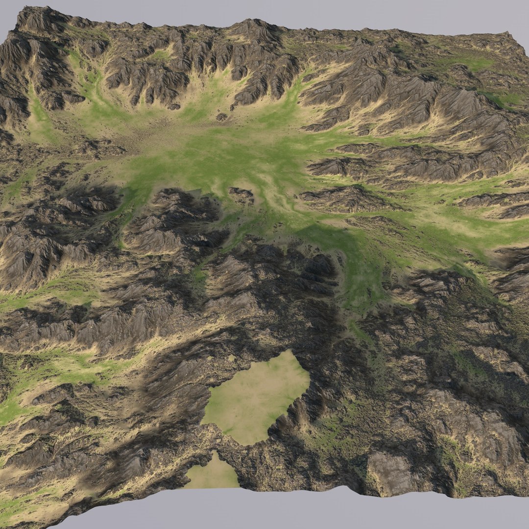 3D model games terrain - TurboSquid 1295960