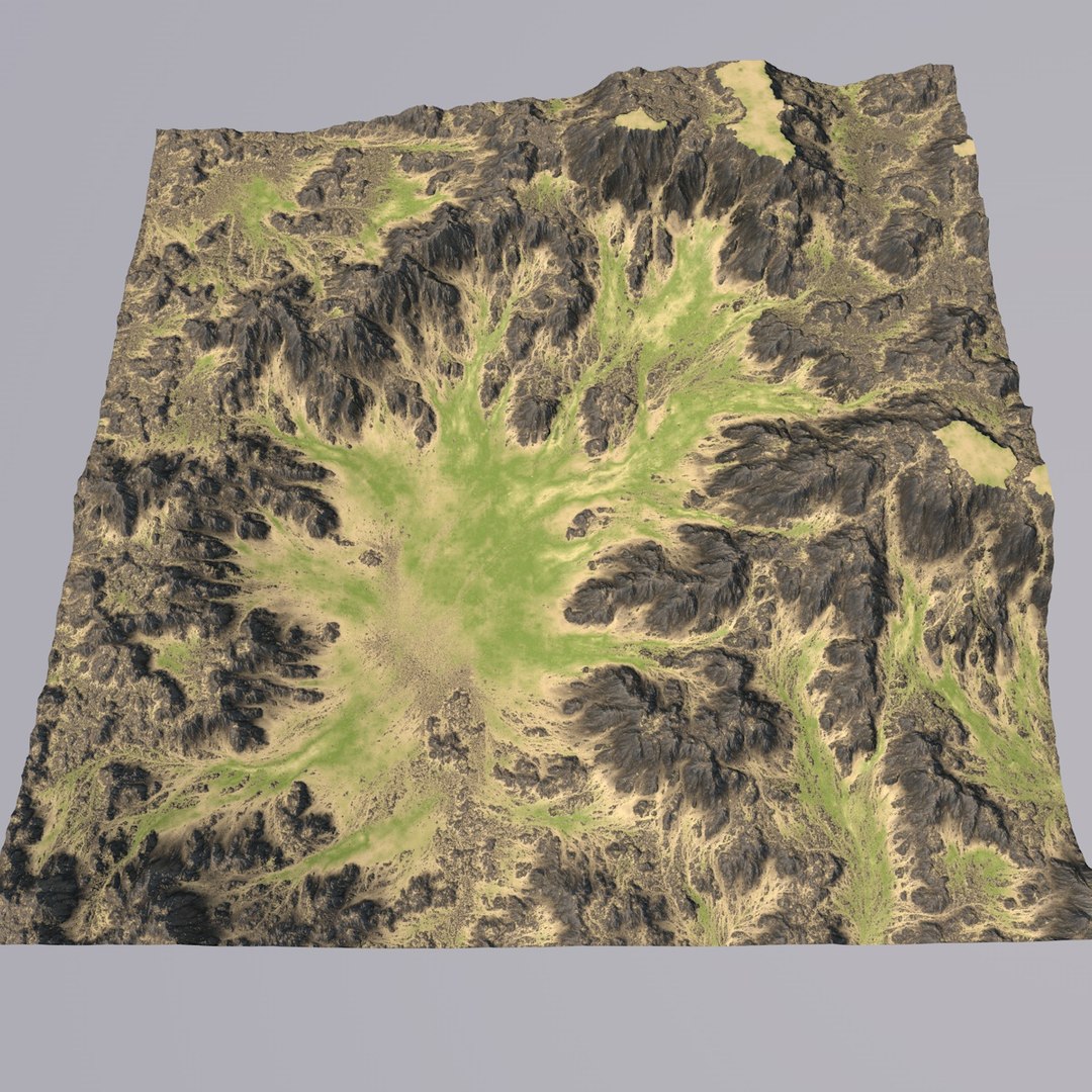 3D model games terrain - TurboSquid 1295960