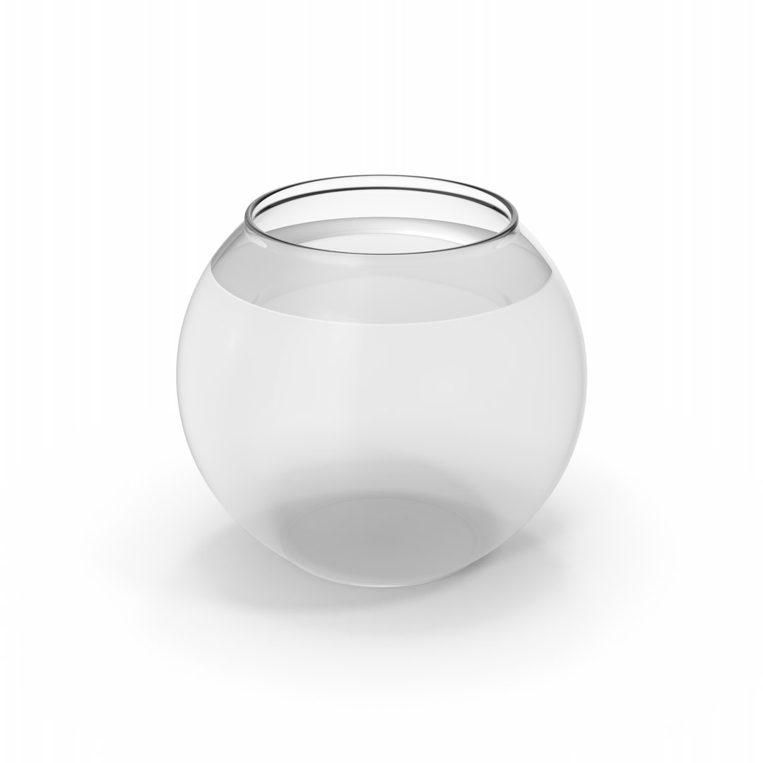 Fish Bowl 3D model - TurboSquid 2149656