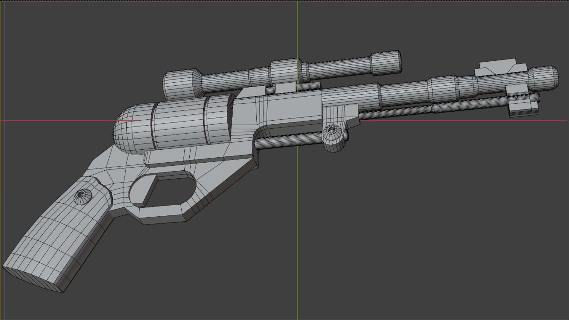 Sci-fi Blaster Gun 3D - TurboSquid 2241273