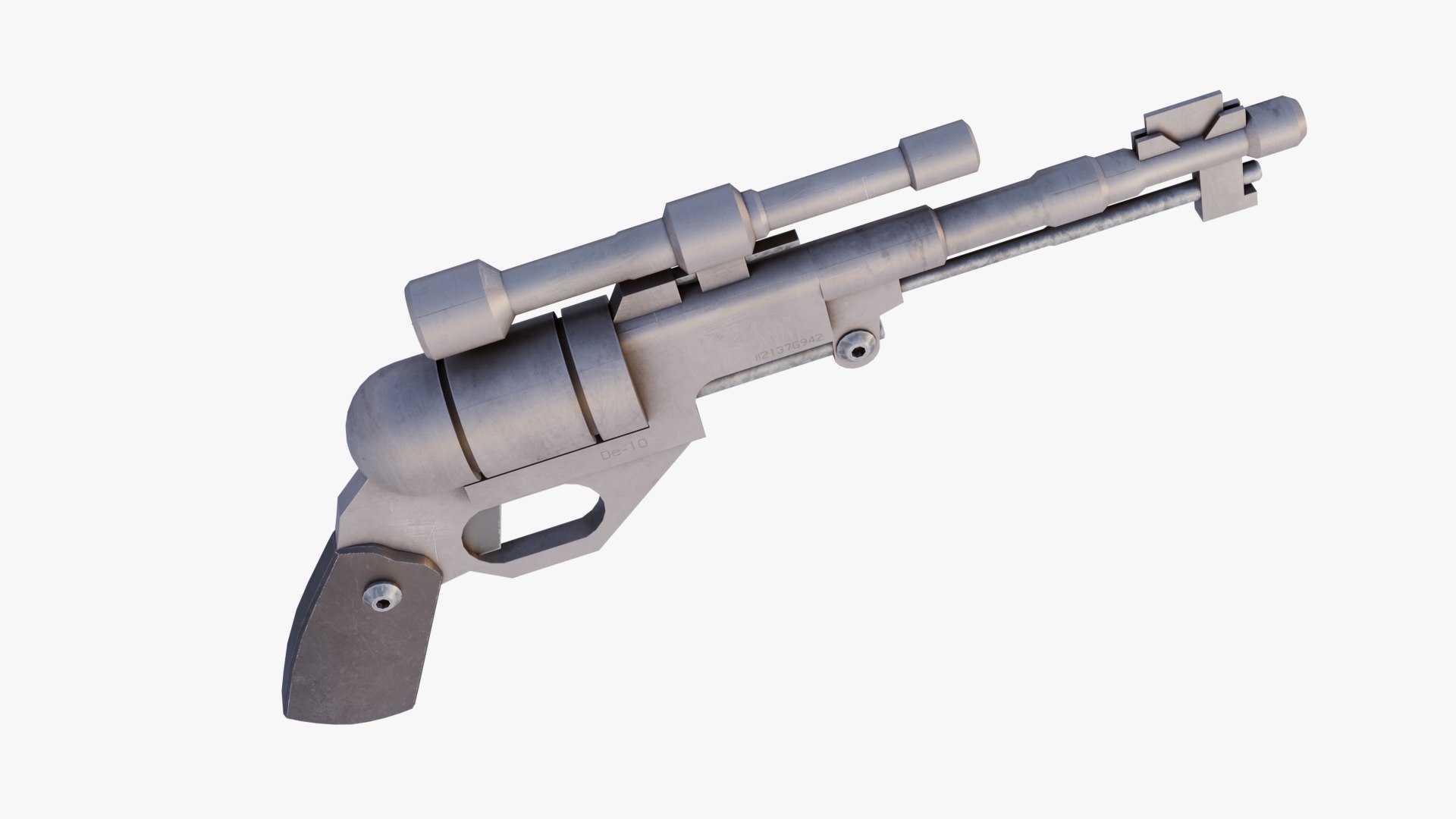 Sci-fi Blaster Gun 3D - TurboSquid 2241273