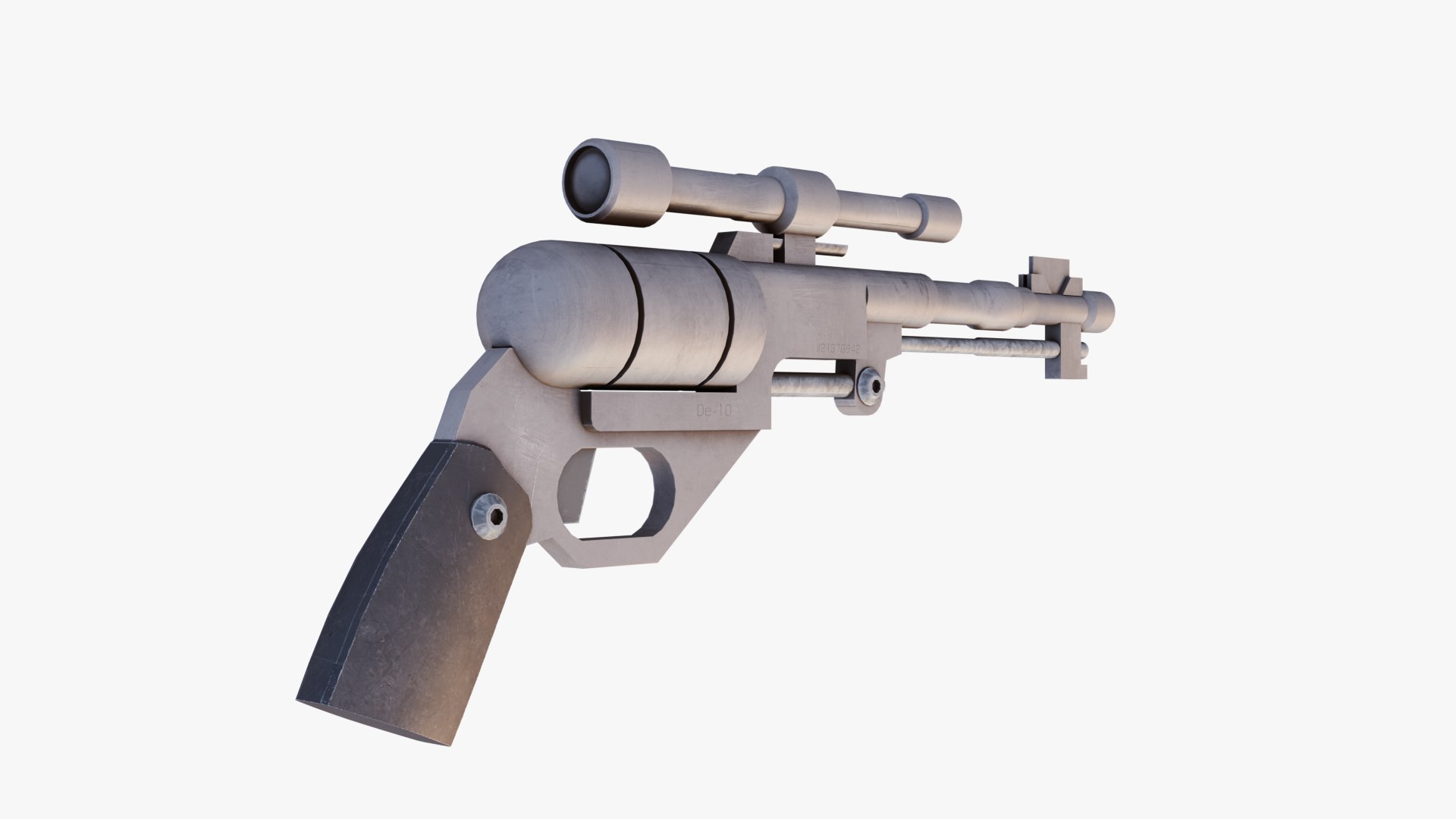 Sci-fi Blaster Gun 3D - TurboSquid 2241273