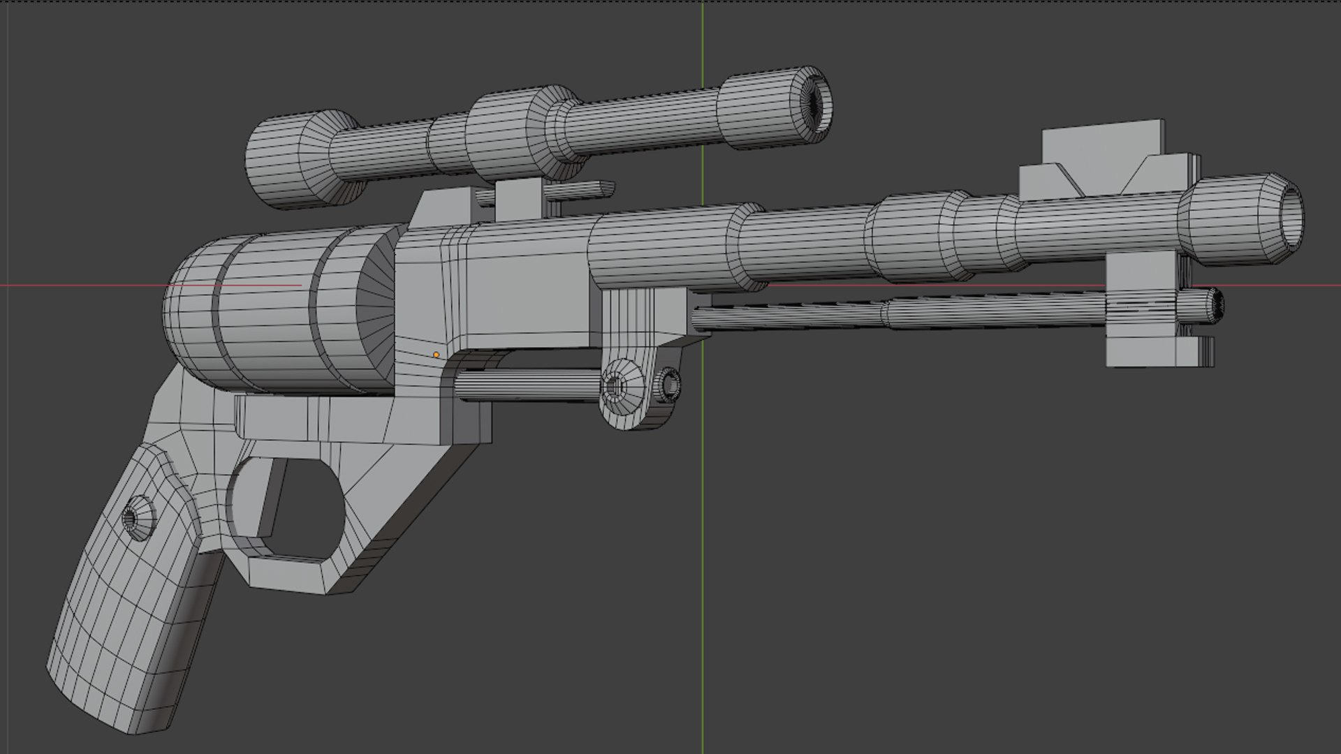 Sci-fi Blaster Gun 3D - TurboSquid 2241273