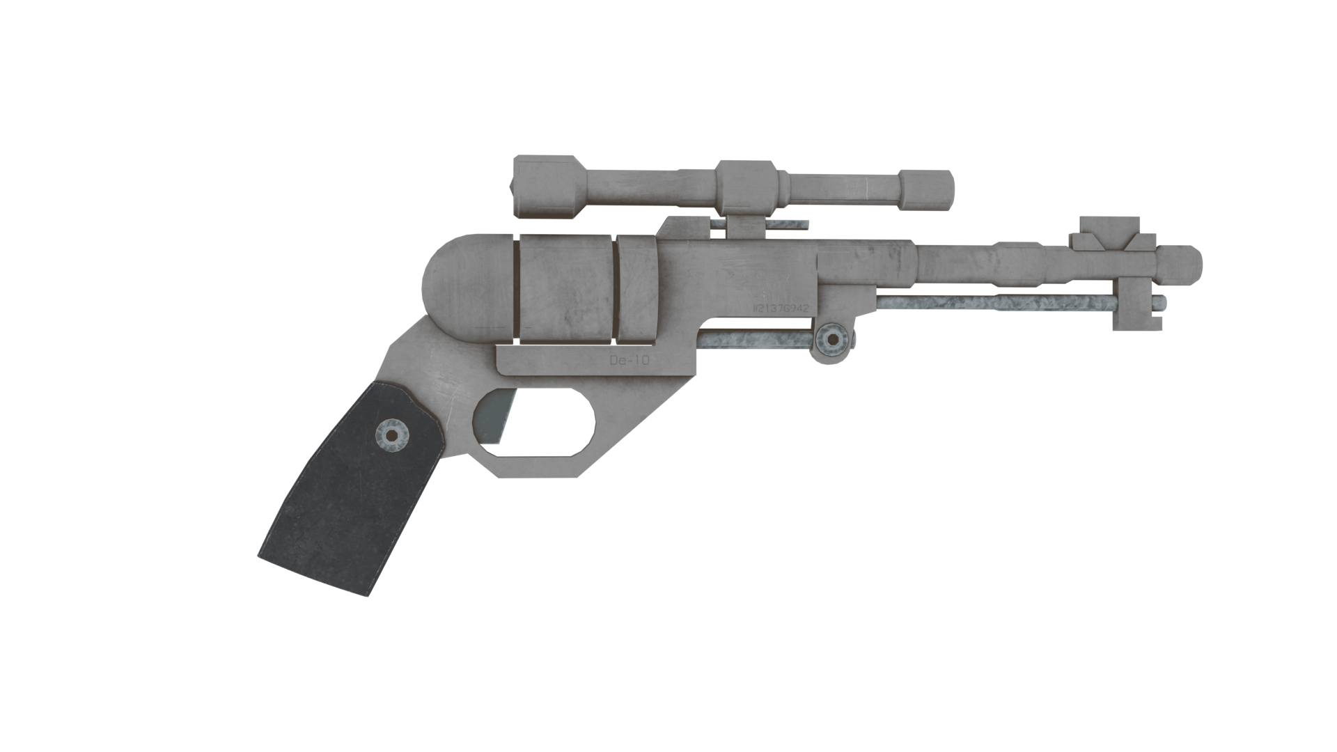 Sci-fi Blaster Gun 3D - TurboSquid 2241273
