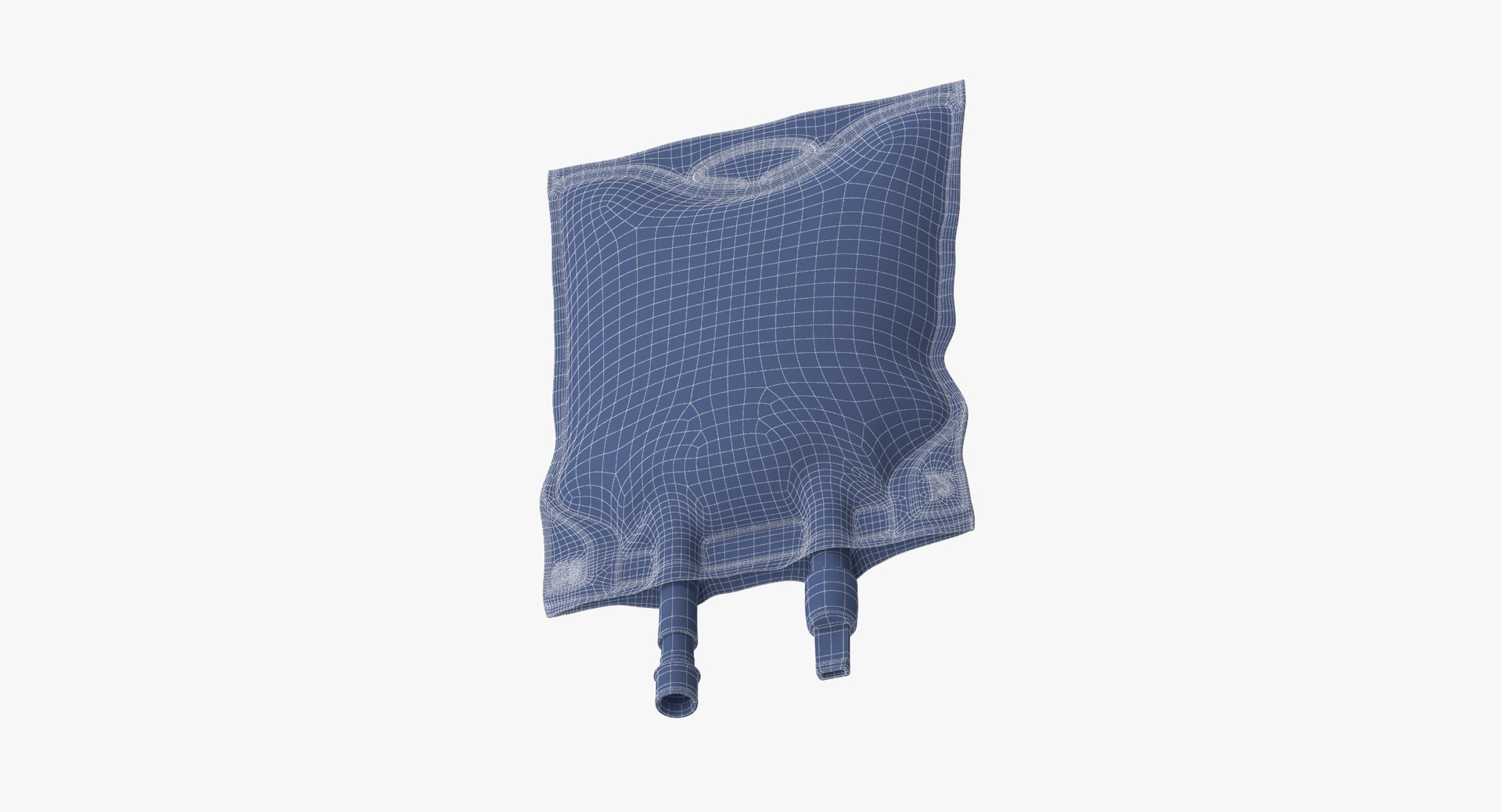 3d Model Of Iv Bag