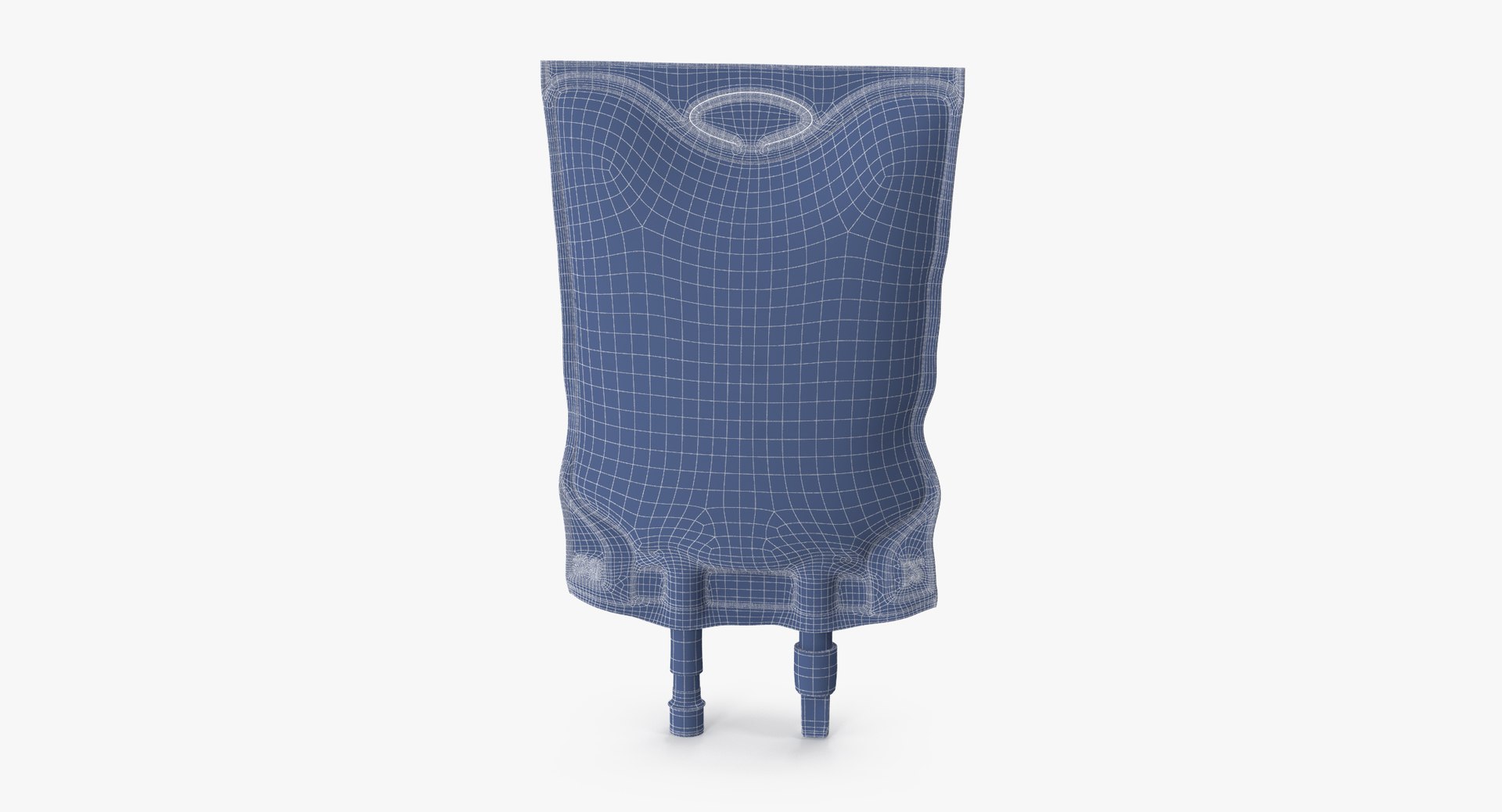 3d Model Of Iv Bag
