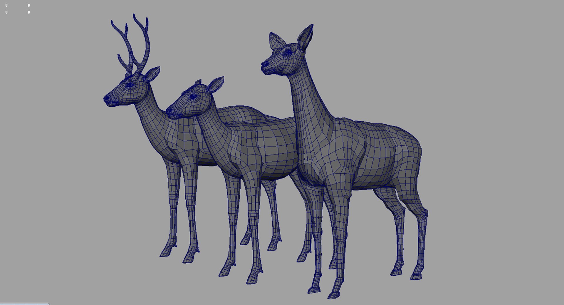 3D Deers Animal - TurboSquid 1519896