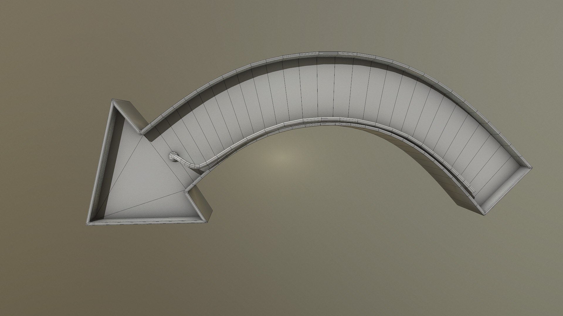 3D Vintage Arrow Sign - TurboSquid 1506108