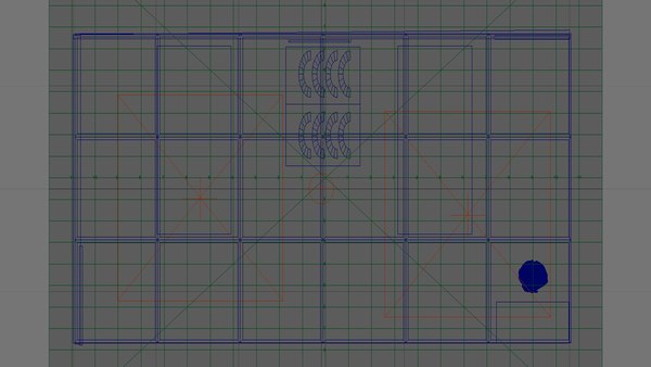 2 side open stand 3D model - TurboSquid 1990964