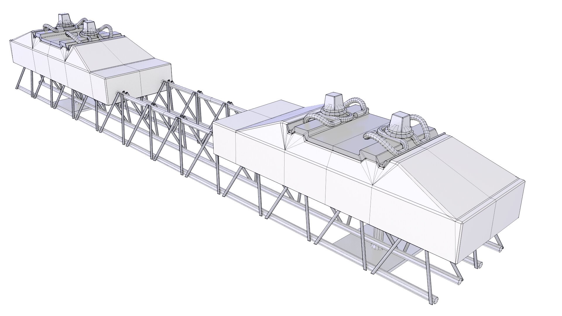 3D Concrete Sleeper 9 Model - TurboSquid 2096435